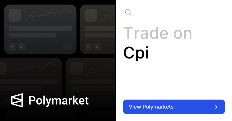 CPI Predictions & Real-Time Odds | Polymarket